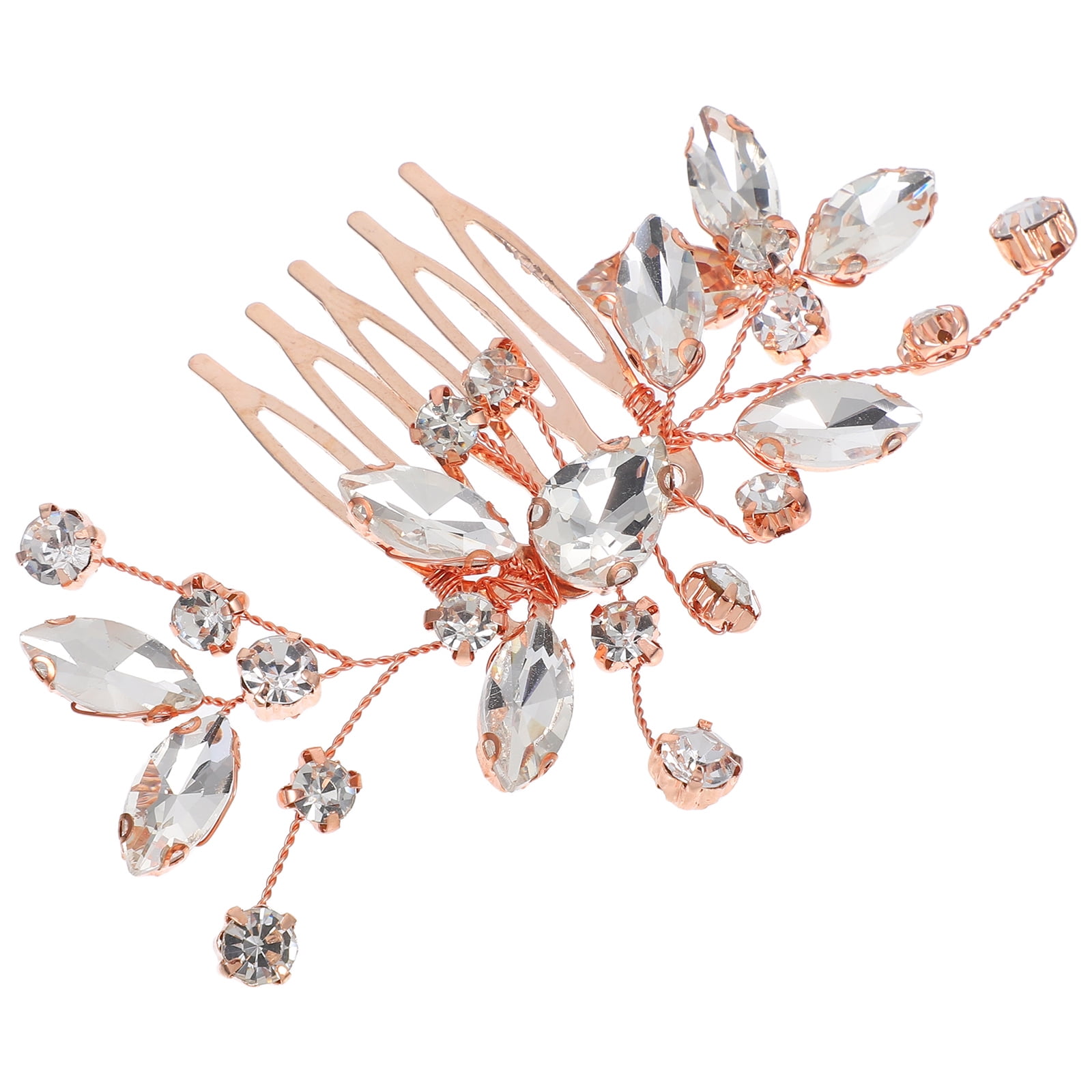 Masteelf Elegant Bridal Hair Comb Wedding Inserted Comb for Bride ...