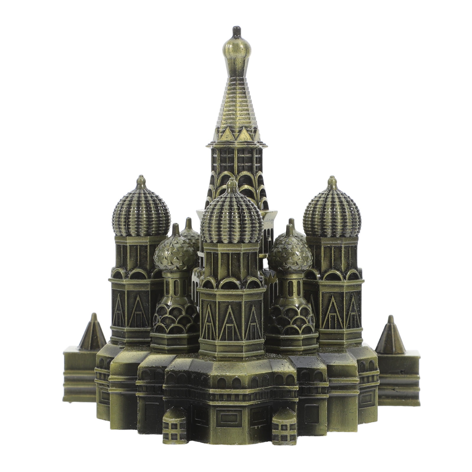 Masteelf Elegant Building Model Russian Building Statue Desktop Statues ...