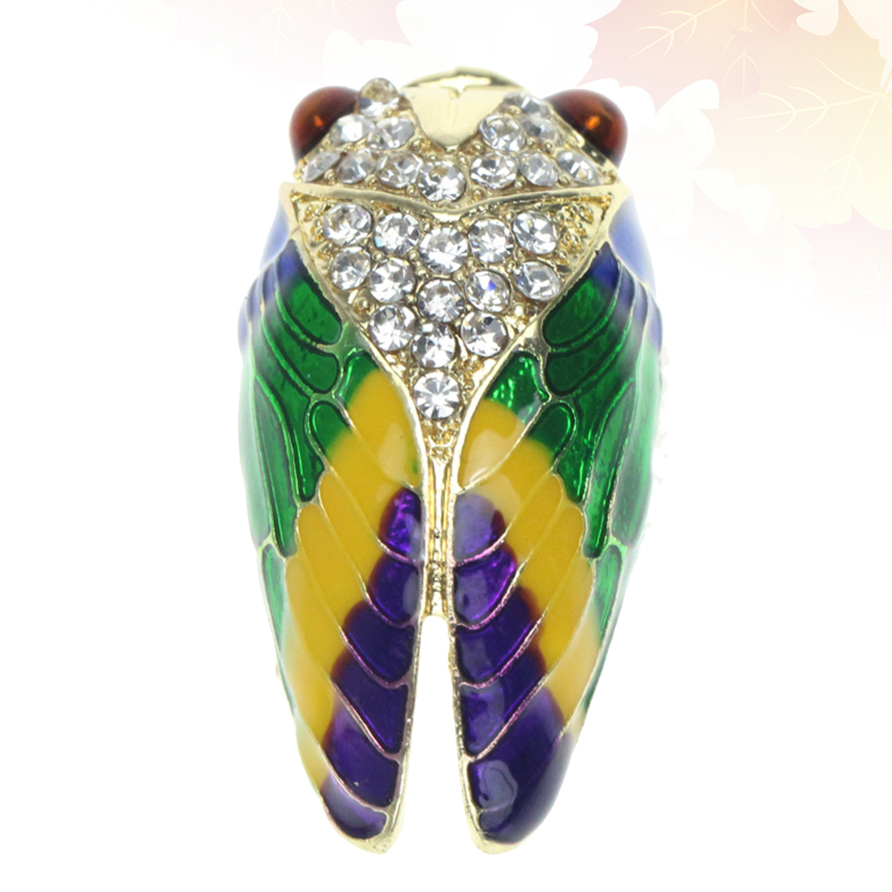 Masteelf Elegant Cicada Brooch Pin for Decoration MultiPurpose Alloy ...