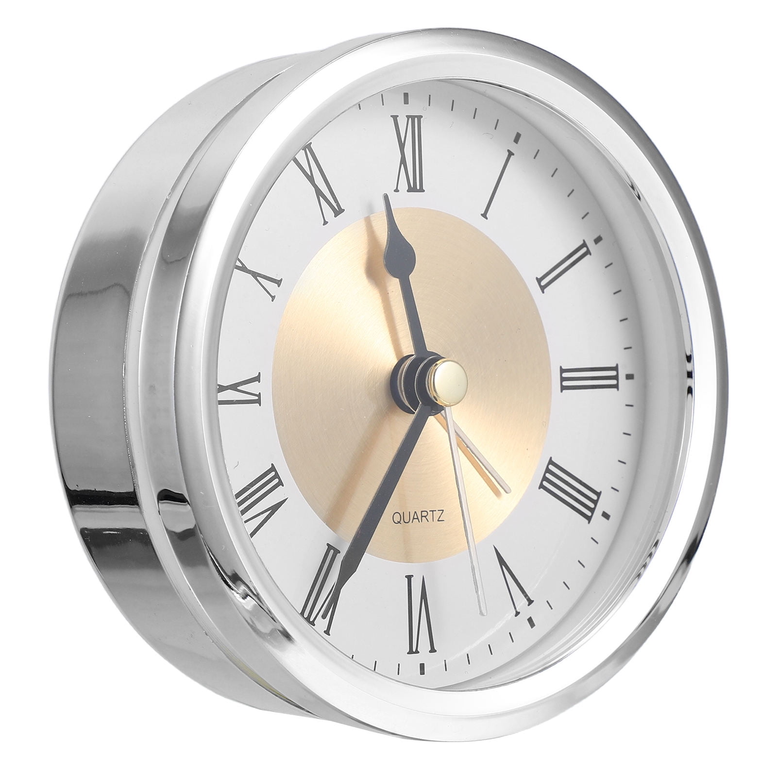 Masteelf Embedded Round Crystal Clock Insert Quartz Clock Core ...