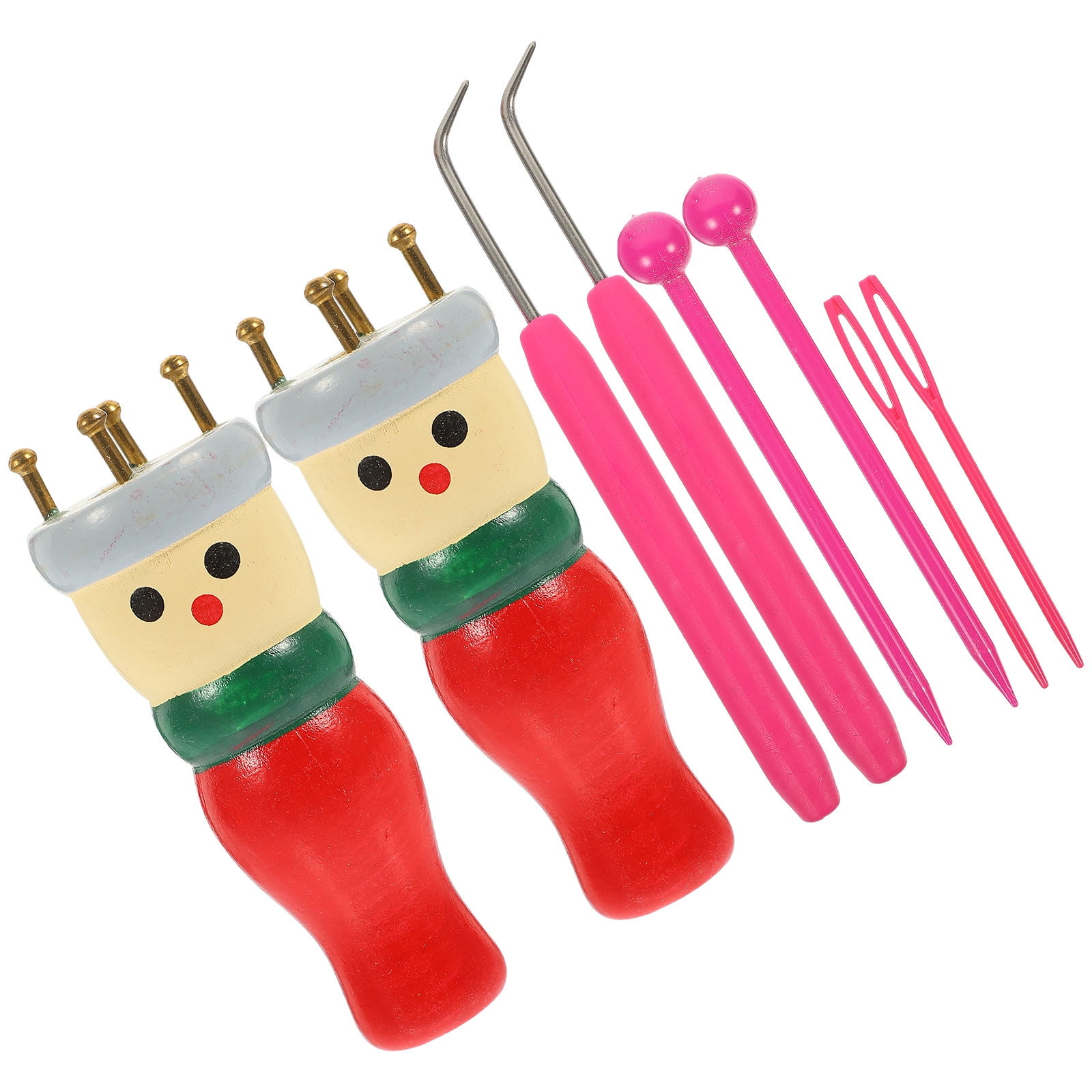 Masteelf Embellish Knit Automatic Spool Kit Wooden Doll Knitting Loom ...