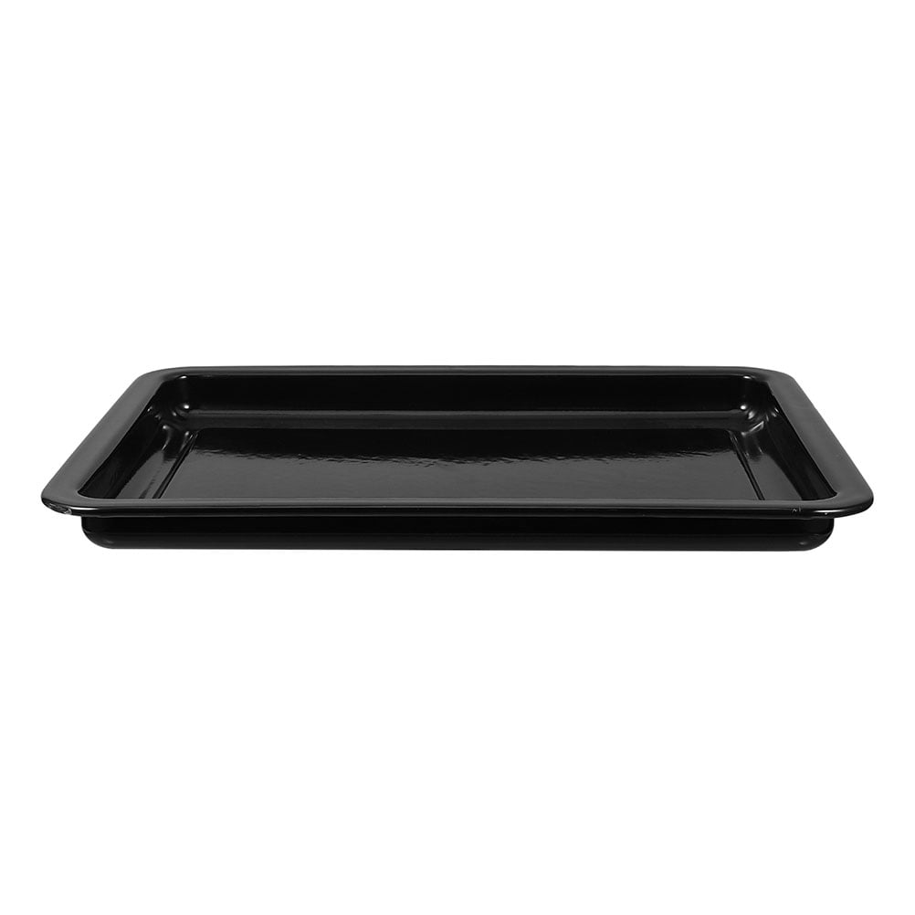 Masteelf Enamelware Roasting Pan Non Stick Baking Pan Enameled Pie Pan ...