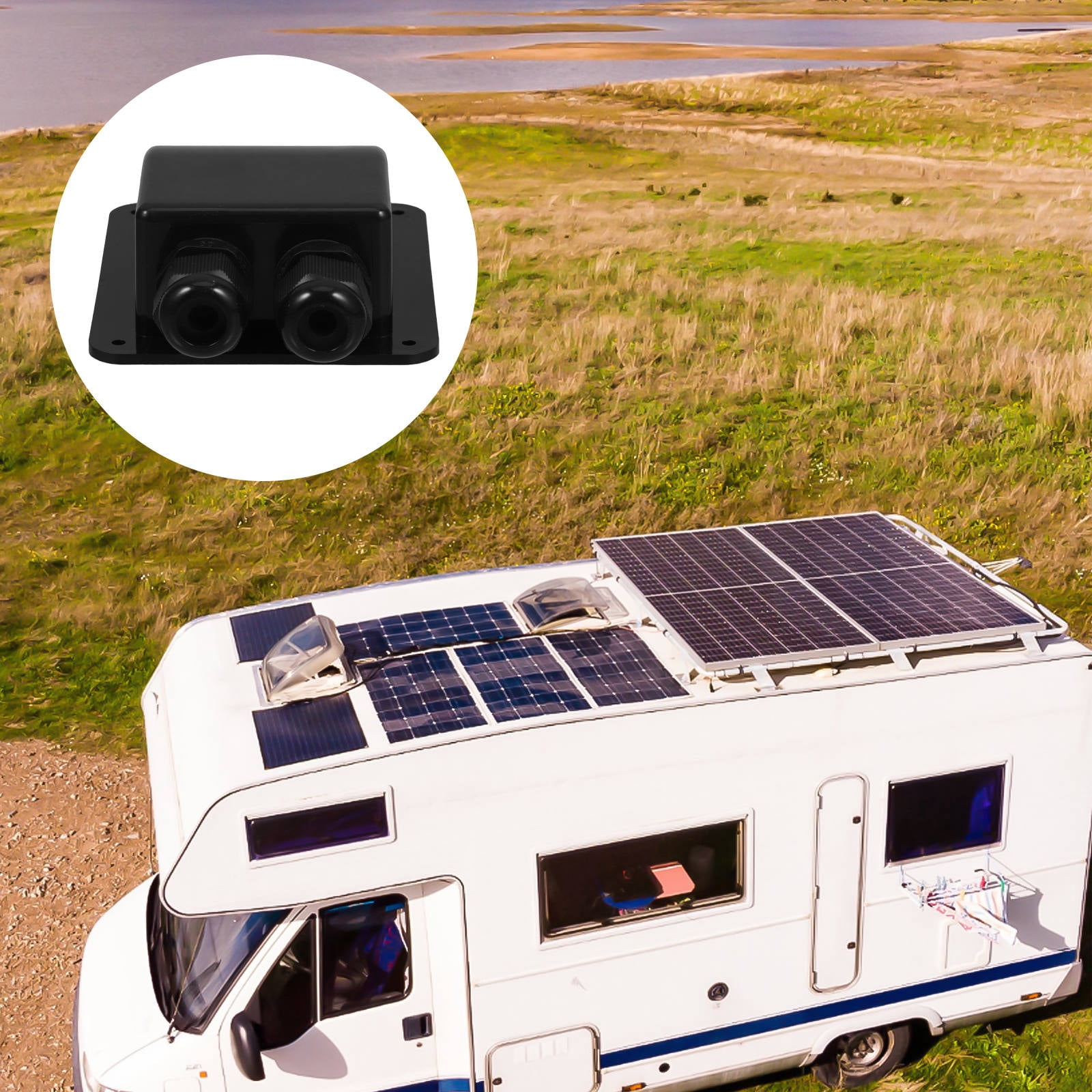 Masteelf Enclosure Solar Panel Accessories Photovoltaic Junction Box ...