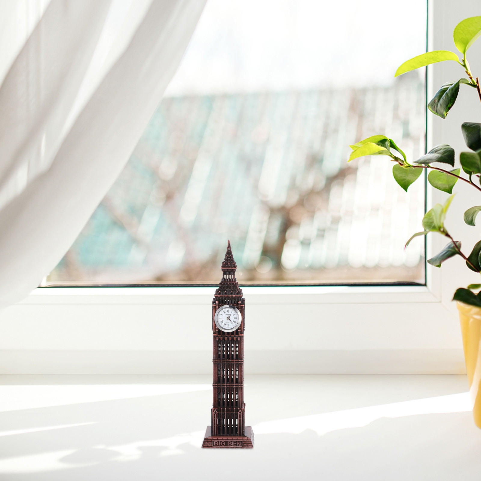 Masteelf England Big Clock Statue British Souvenir Metal Landmarks ...