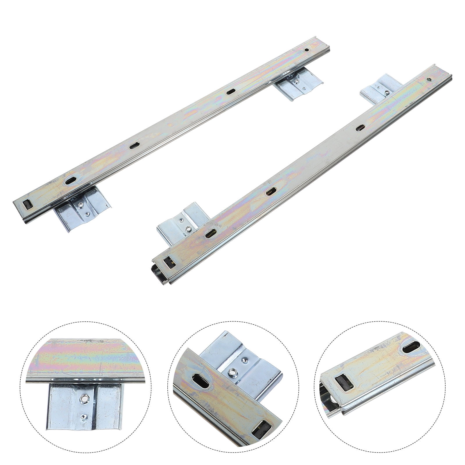 Masteelf Ergonomic Steel Keyboard Slider Office 35.00X2.70X0.70CM Black ...