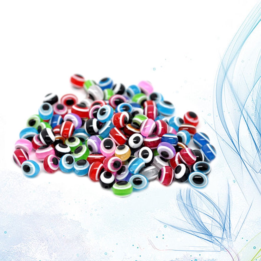 Masteelf Evil Eye Resin Beads Assorted Colors for Jewelry Making DIY ...
