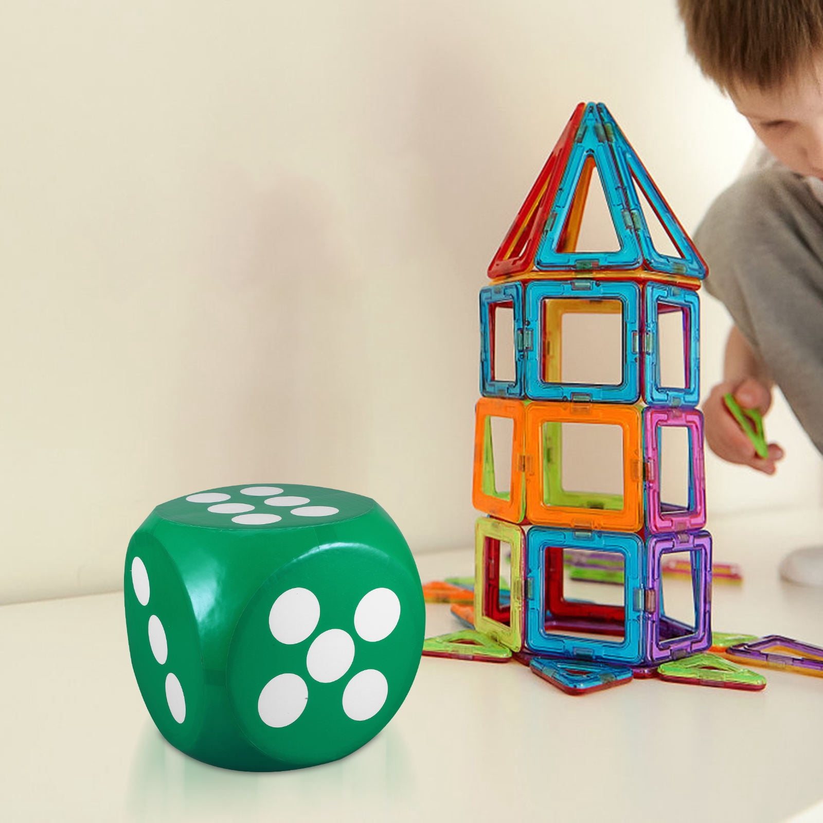 Masteelf Extra Large Soft Foam Dice for Classroom and Party Games Jumbo ...