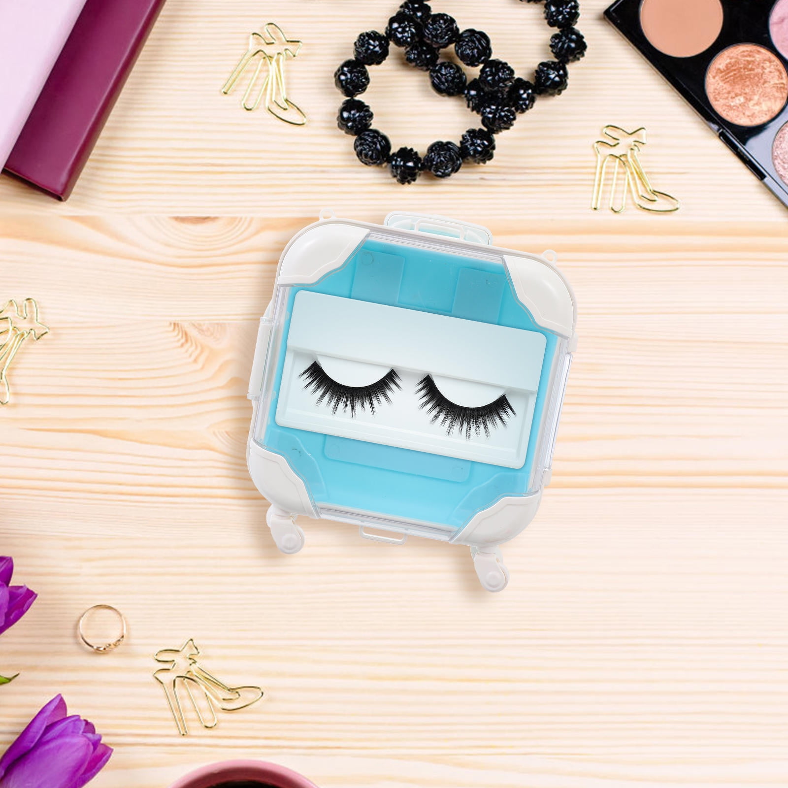 Masteelf Eyelash Storage Box Lashes Organizers Packing Boxes - Walmart.com