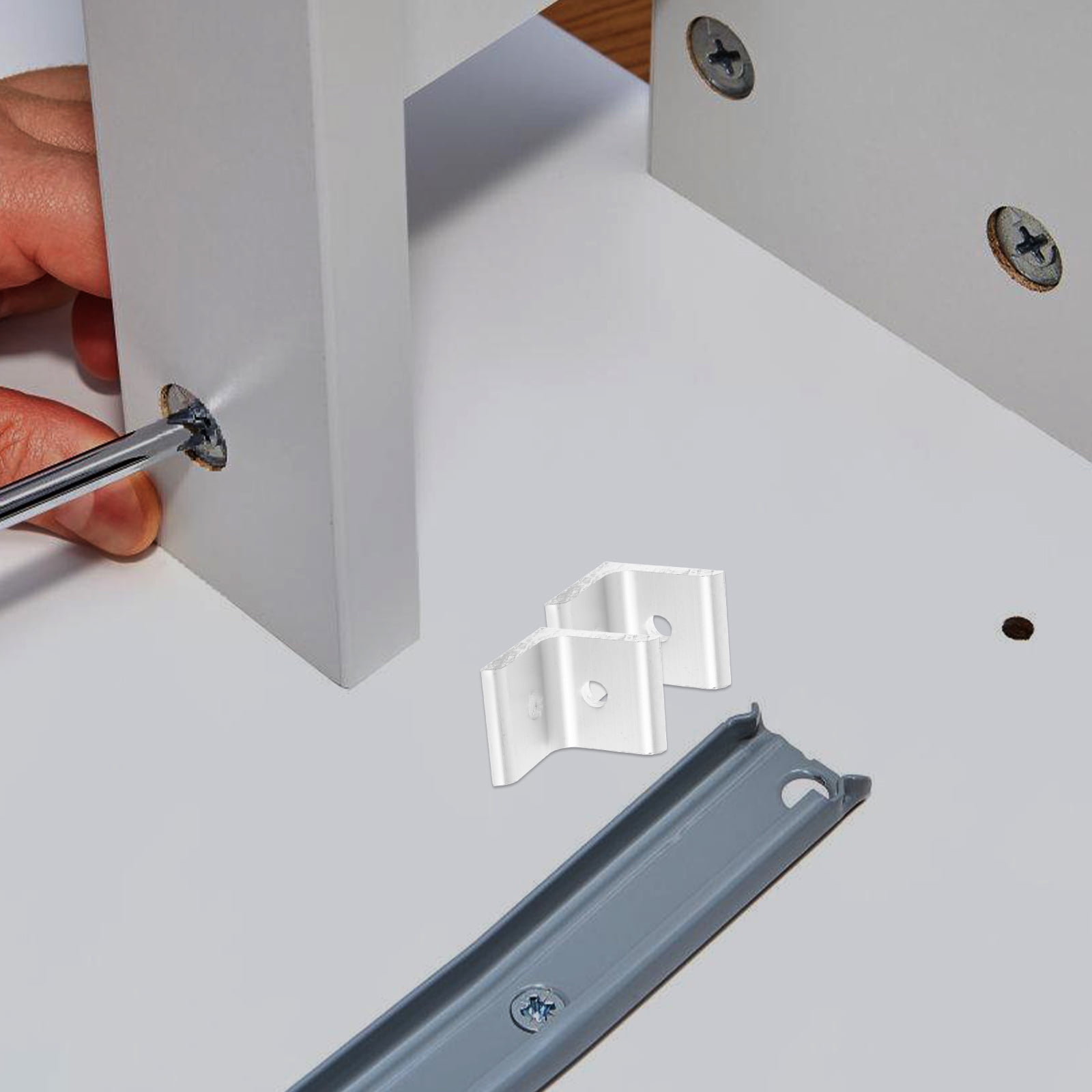 Masteelf FRCOLOR 25pcs Aluminum Extrusion Corner Bracket for Industrial ...