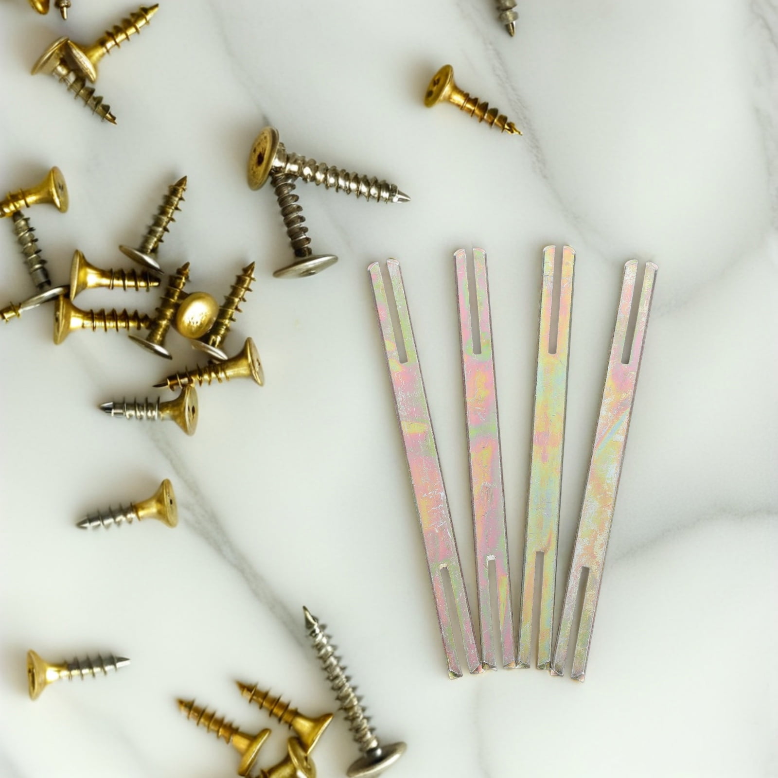 Masteelf FRCOLOR 4pcs Door Handle Spindle Bar Security Devices Split ...