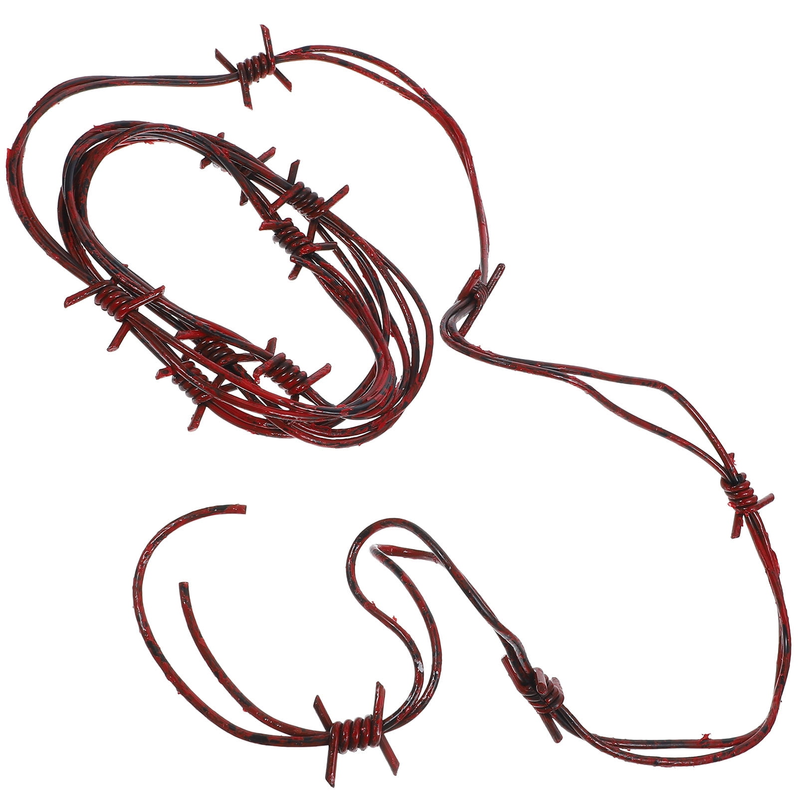 Masteelf Fake Rusted Barbed Wire Decoration Halloween Party Background ...