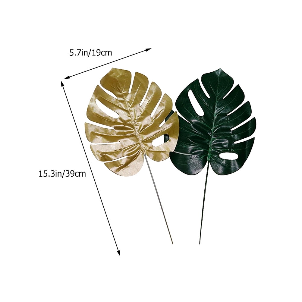 Masteelf Faux Palm Leaves for Decoration with Exquisite Details and ...