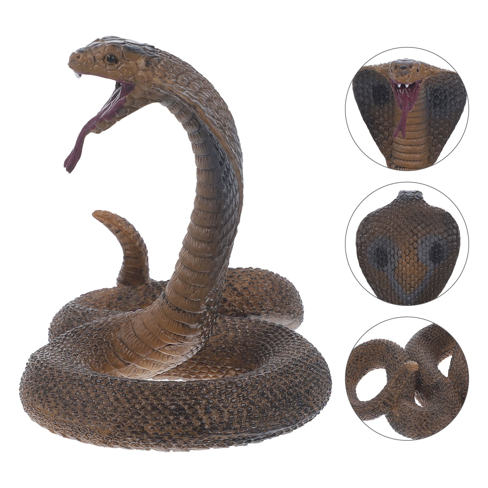 Masteelf Figurine Simulation Snake Model for Decoration Made of Plastic ...