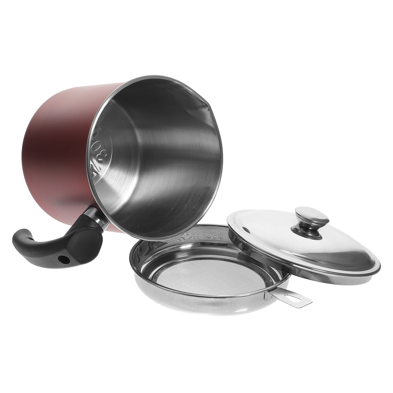 Masteelf Filter oil potPremium Grease Container Stainless Steel Grease ...