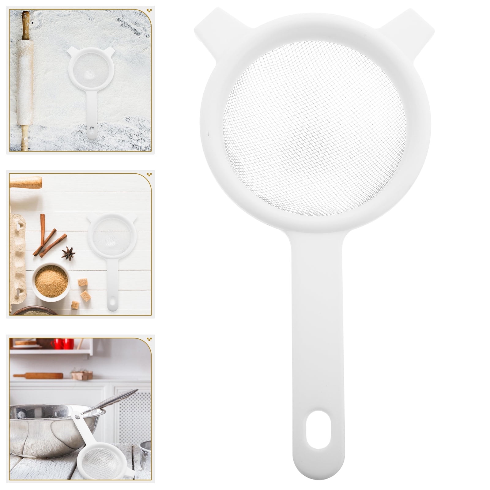 Masteelf Fine Mesh Colander For Kitchen Food Strainer Flour Sieve Juice ...