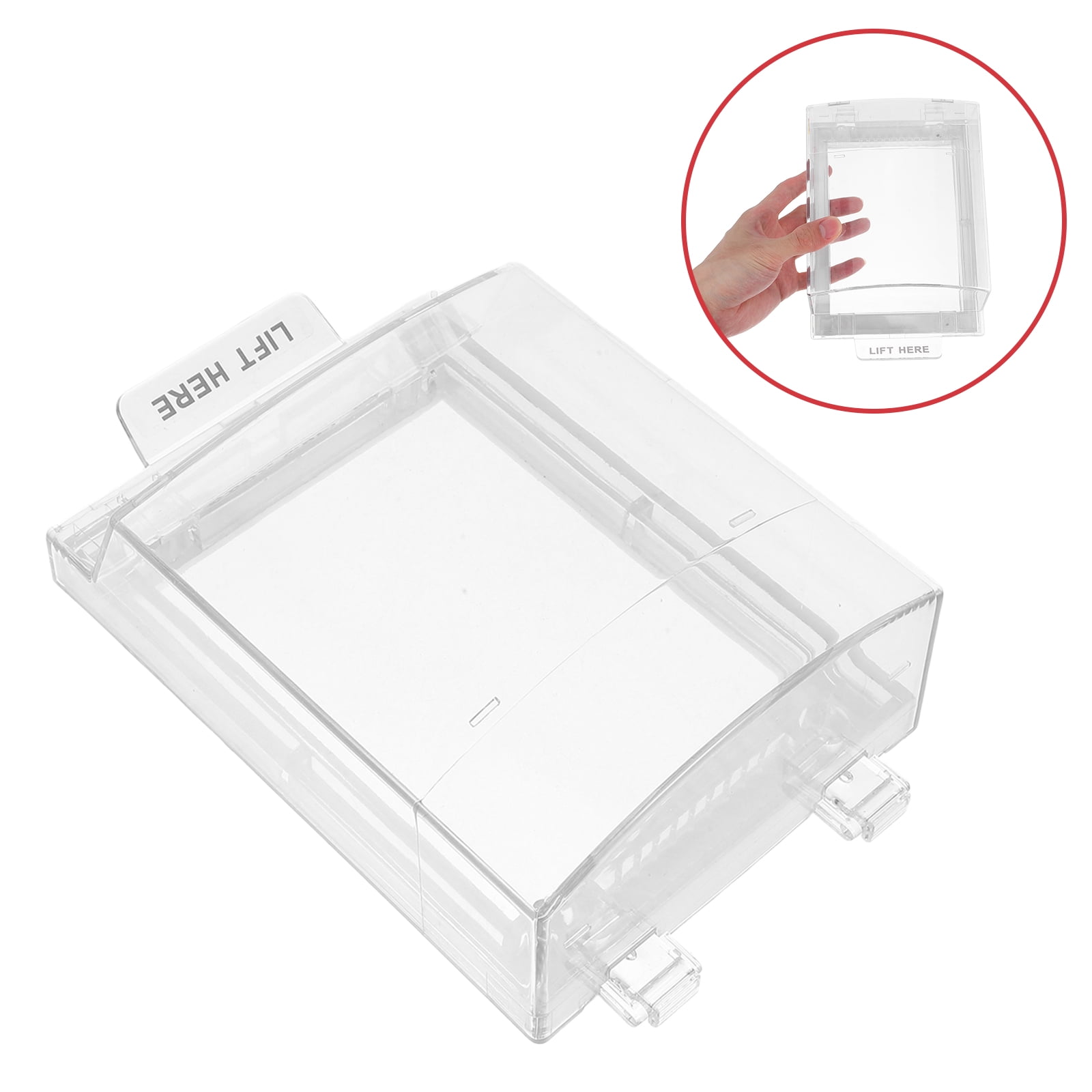 Masteelf Fire Call Point Guard Emergency Alarm Button Protector For Manual Alarm Button Fire ...