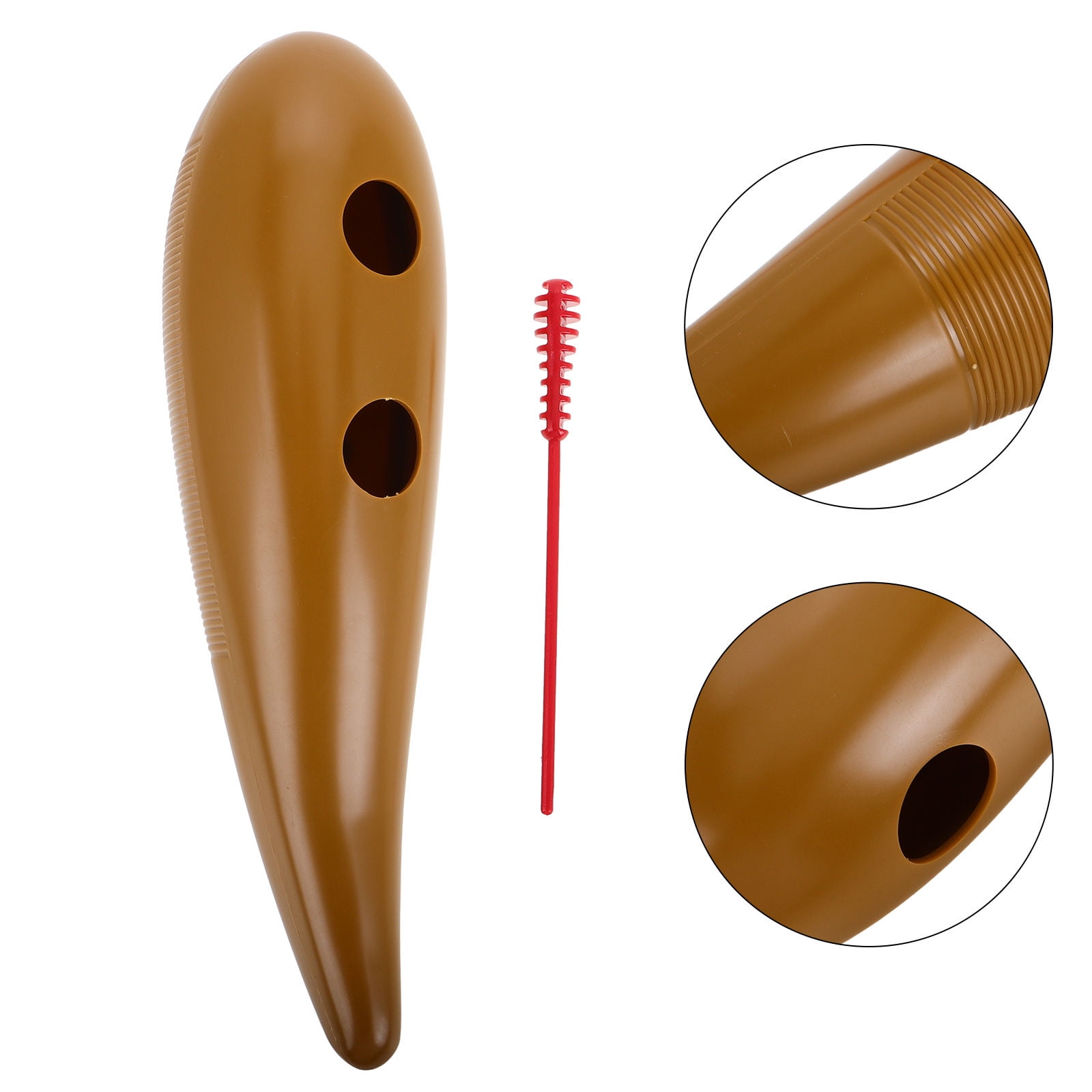 Masteelf Fish Style Guiro Instrument Plastic Fish Shape Guiro Hand ...