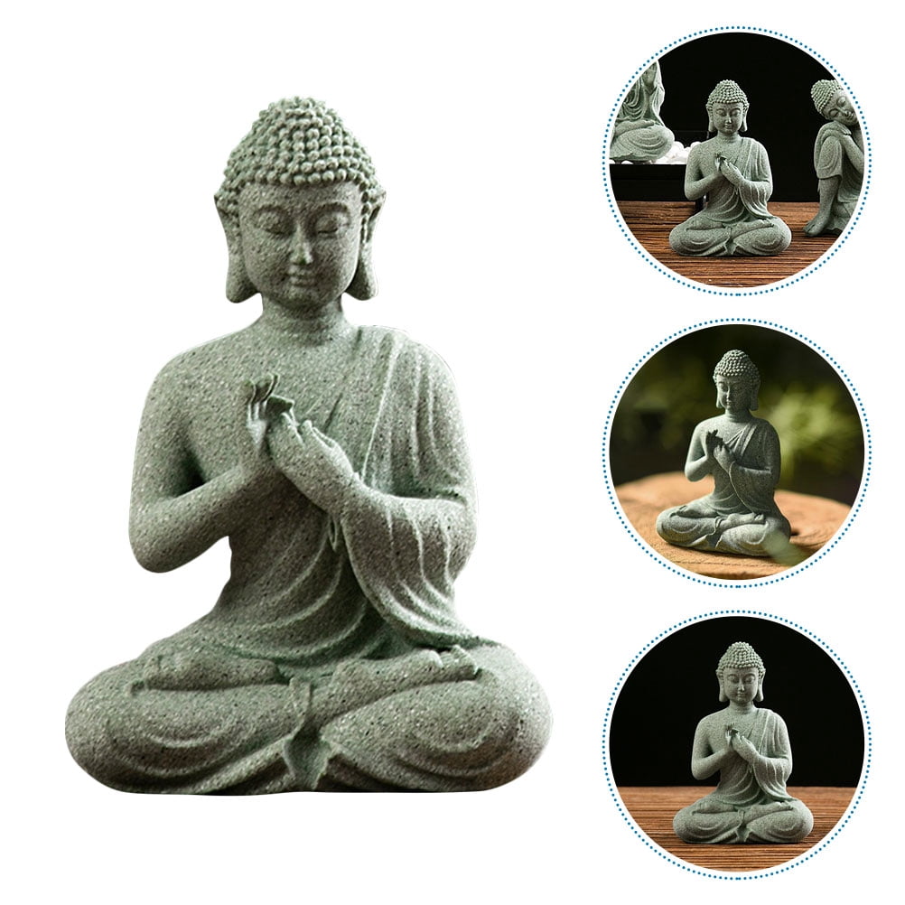 Masteelf Fish Tank Buddha Statue Aquarium Buddha Sculpture Fish Tank ...