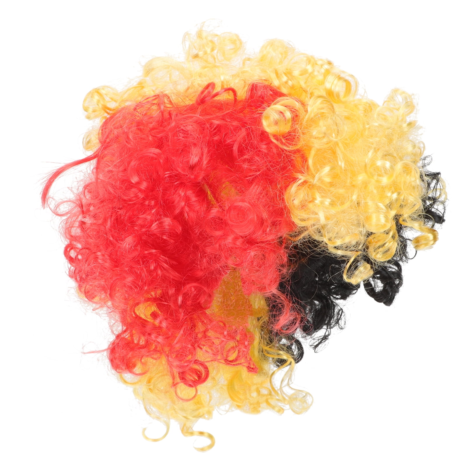 Masteelf Flag Color Wig Convenient to Dry Interesting Clown Child ...