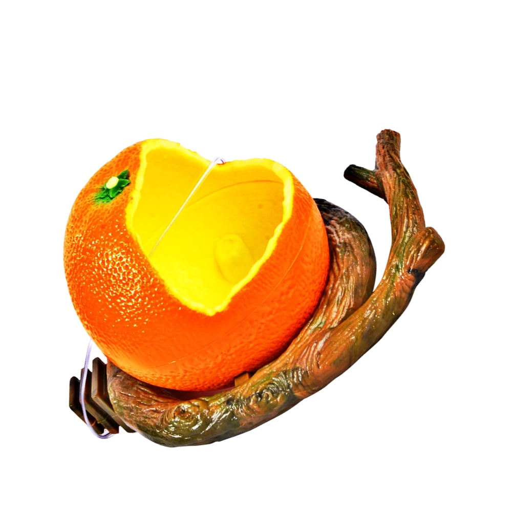 Masteelf Flat Base Simulation Orange and Branch Shaped Plastic Feeding ...