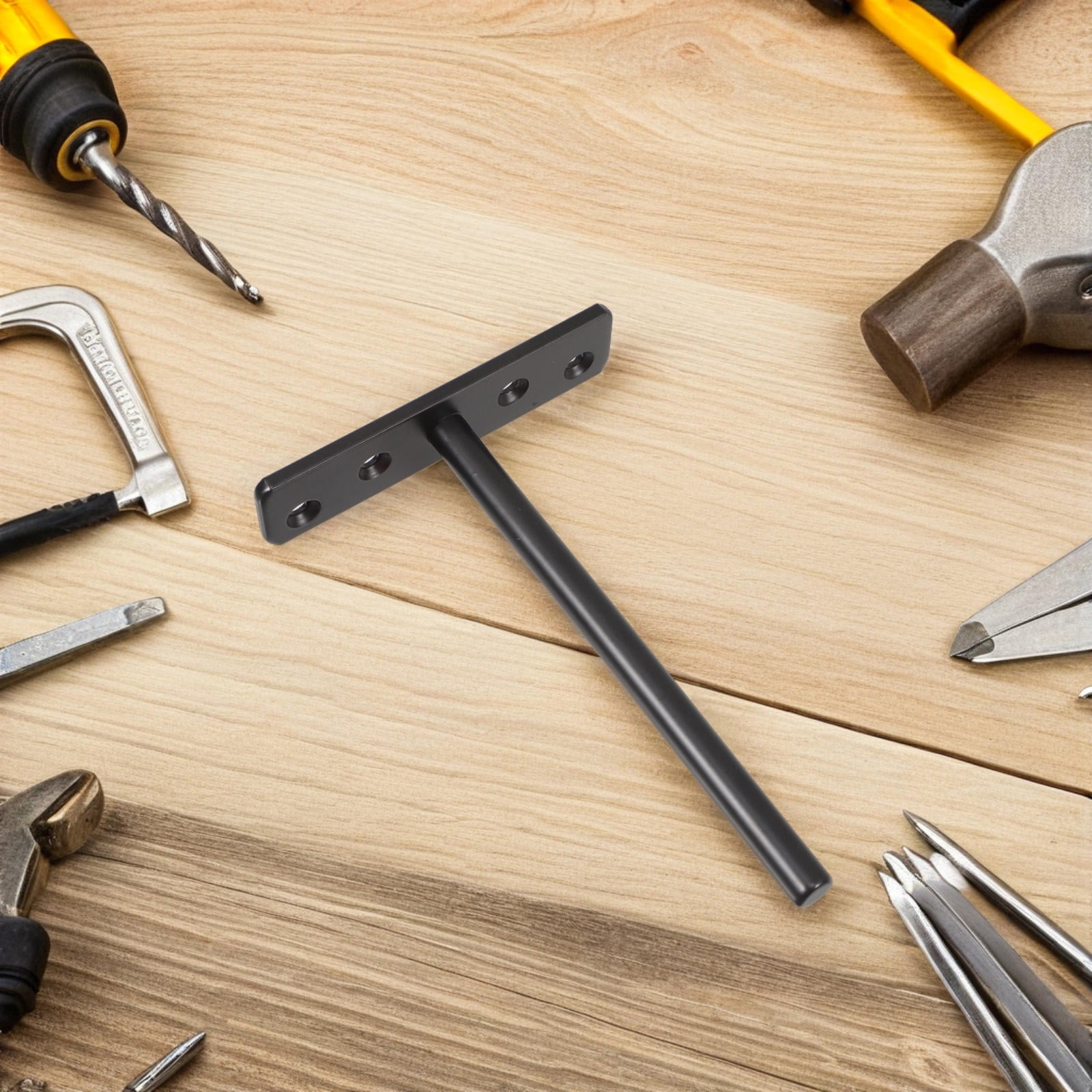 Masteelf Floating Shelves Hardware Heavy Duty Floating Shelf Rods with ...