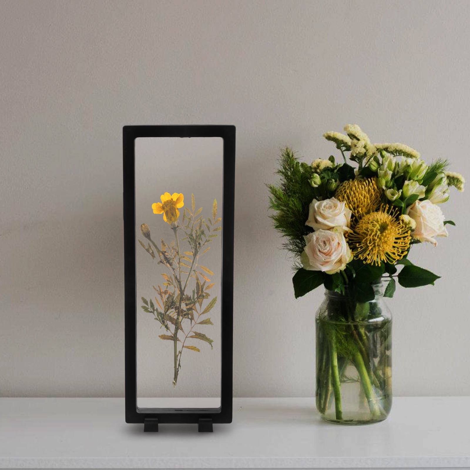 Masteelf Floating loating Display Frame Rock Display Case 3D Floating ...