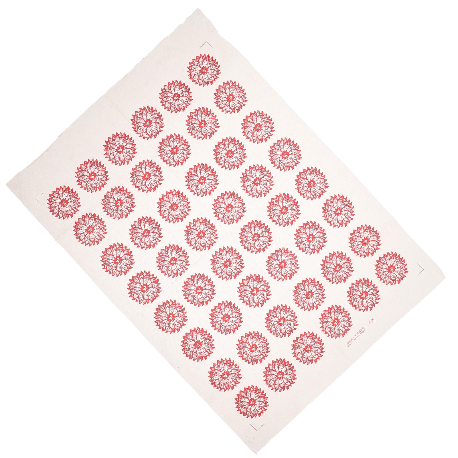 Masteelf Flower Ceramic Clay Transfer Paper Ceramic Decal Traditional ...