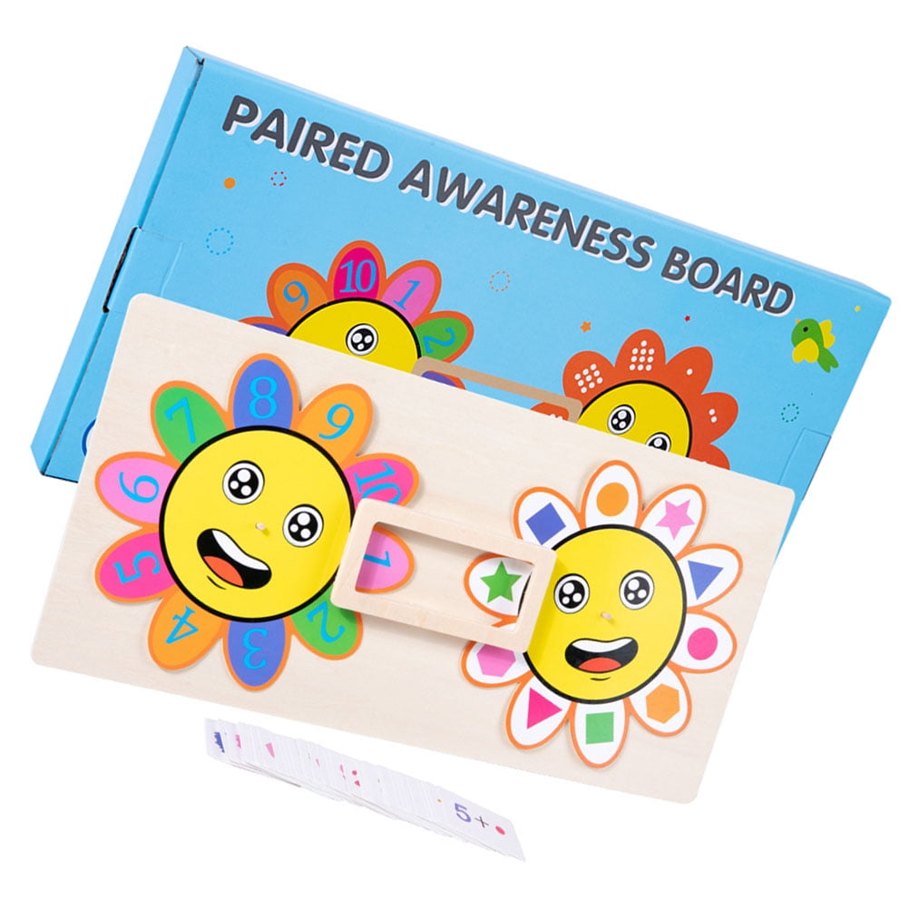 Masteelf Flower Matching Puzzle Games Busy Board for Toddlers Toys Boys ...