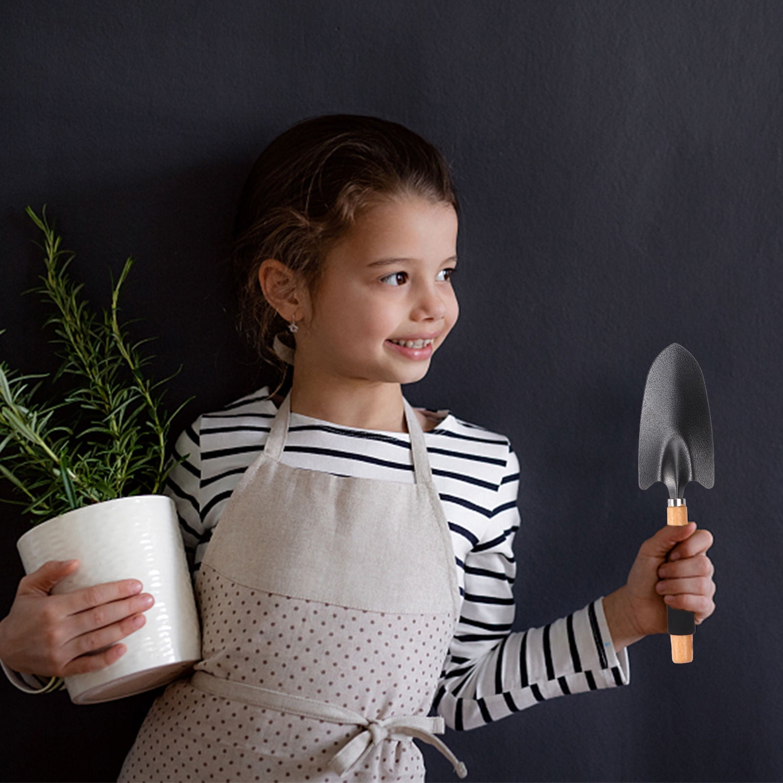 Masteelf Flower Shovel Tool Weeding Tools Garden Spade with Long Handle ...