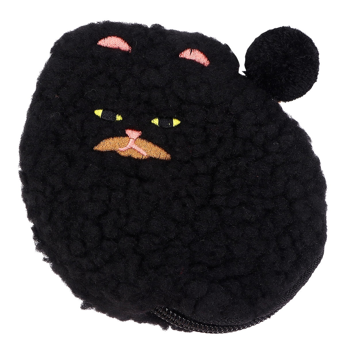 Masteelf Fluffy Birthday Card Cat Coin Purse Plush Wallet Ornamental ...