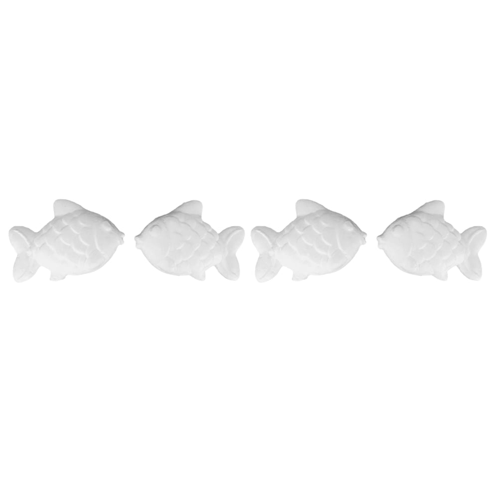 Masteelf Foam fish Craft for Decoration White Color Great DIY Project ...