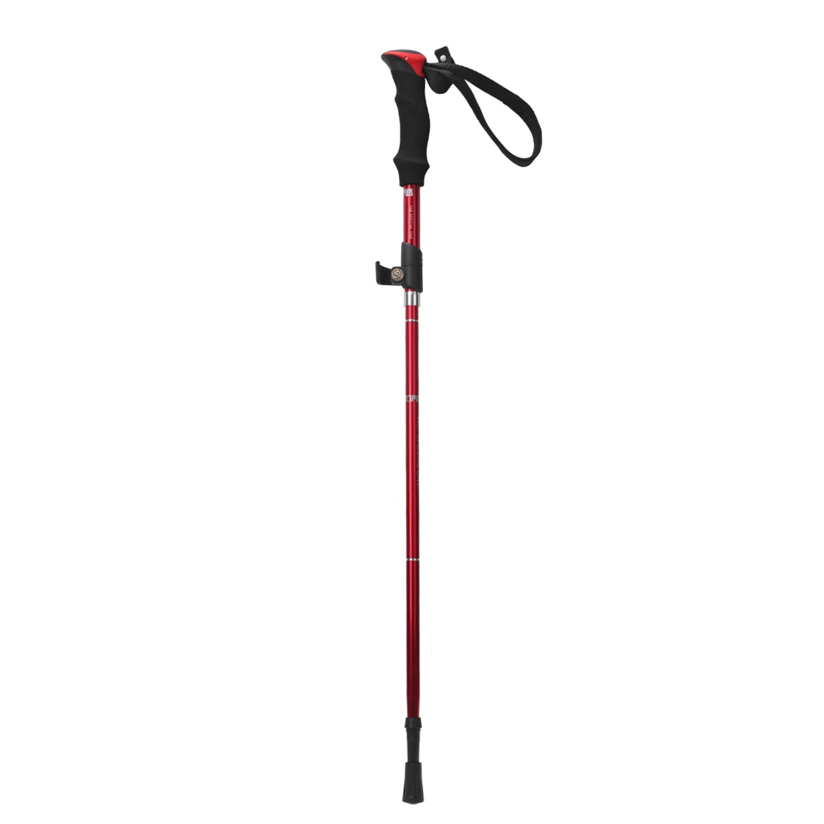 Masteelf Foldable 5 Section Telescopic Trekking Pole Straight Walking ...