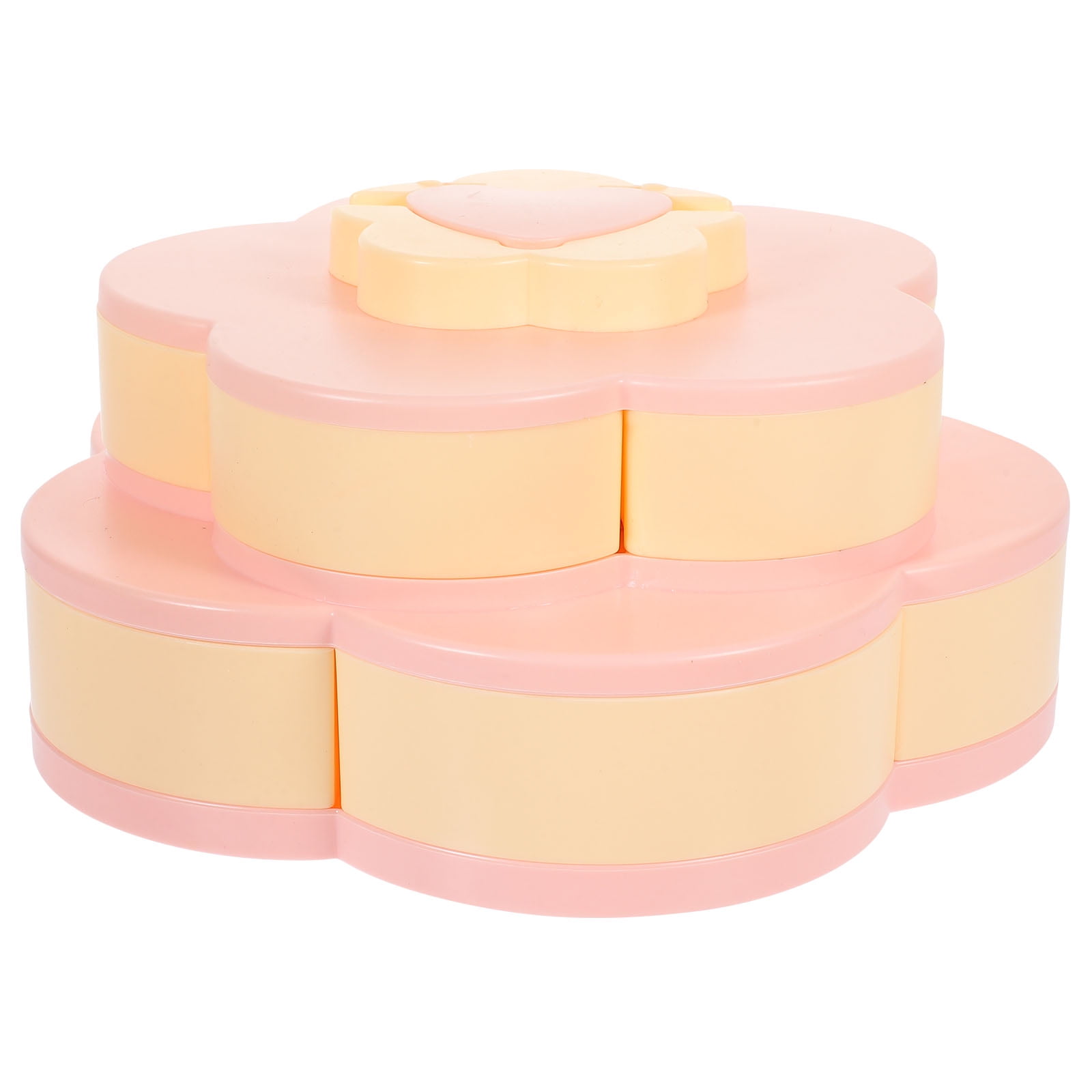 Masteelf Food Storage Tray Compartment Candy Holder Snack Containers ...