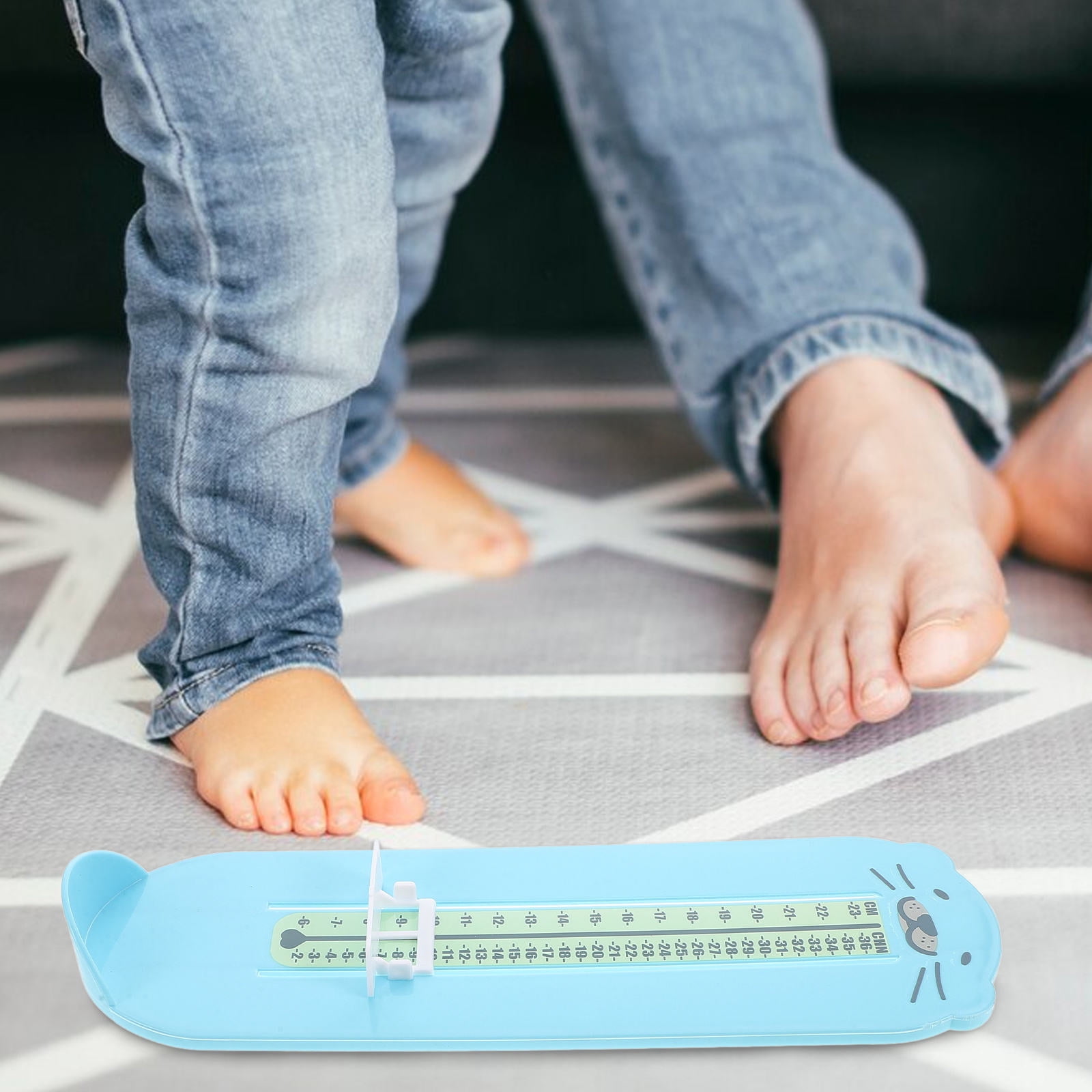 Masteelf Foot Measurement Device Kids Foot Length Measure Gauge Cartoon ...