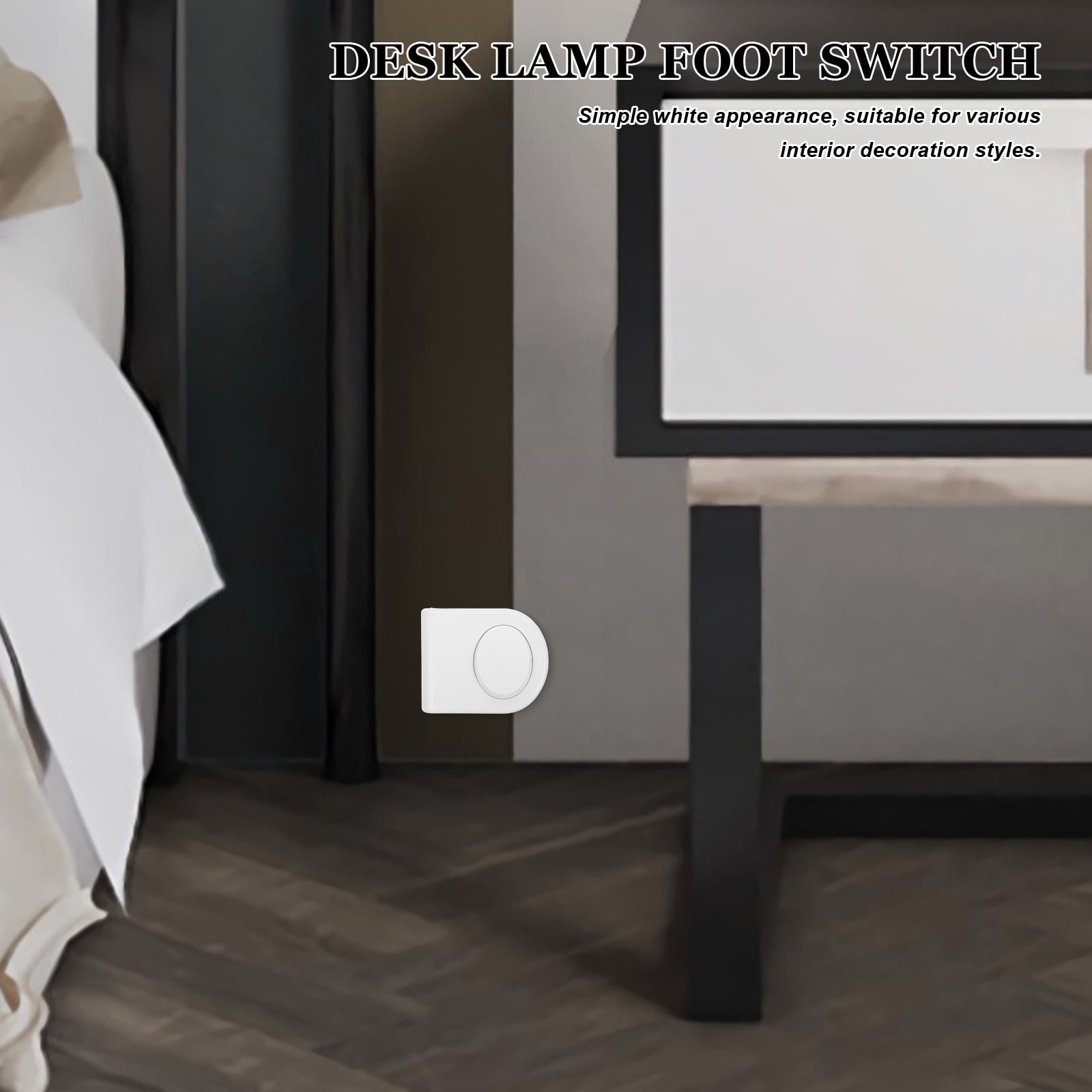 Masteelf Foot Pedal Switch Sleek Multi-Use Light Switch Replacement ...