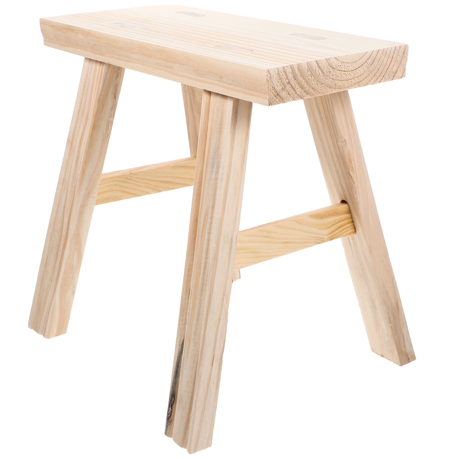 Masteelf Foot Small Wooden Stool Stepping Height-raising Toddler ...