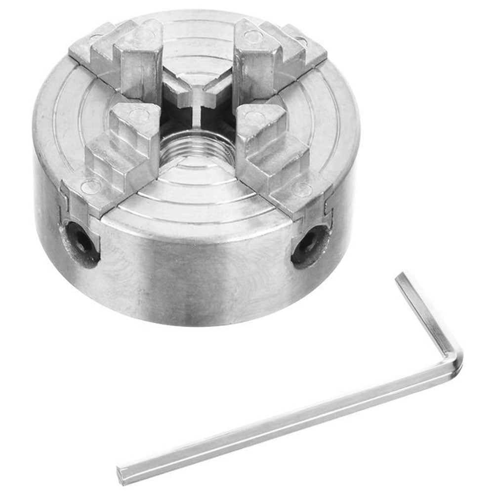Masteelf Four-Jaw Mini Lathe Chuck For Diy Projects Metal And ...