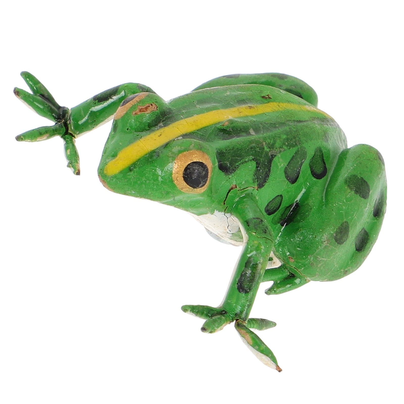Masteelf Frog Garden Statue For Outdoor Decor Realistic Animal Clay ...