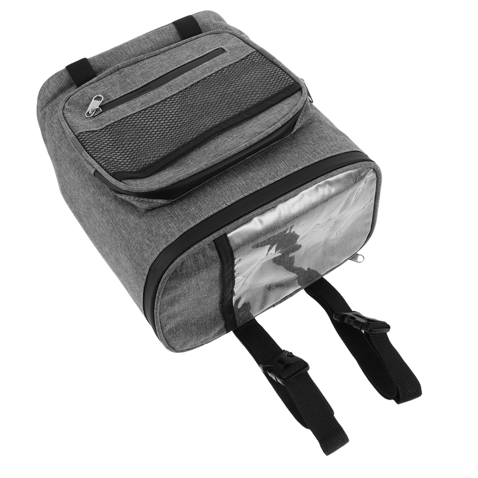 Masteelf Front Bike Handlebar Bag Large Front Beam Storage Pouch for ...
