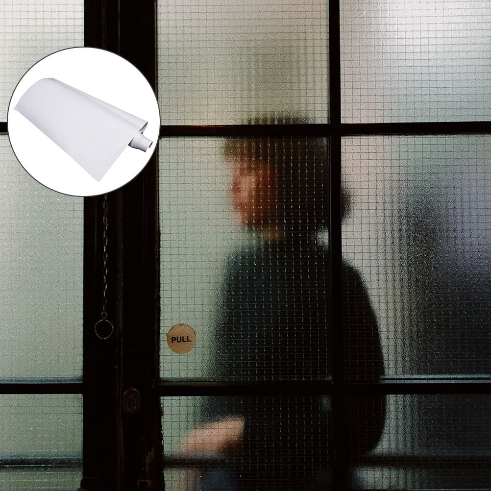 Masteelf Frosted Glass Film PVC Non Adhesive for Privacy and Sun ...