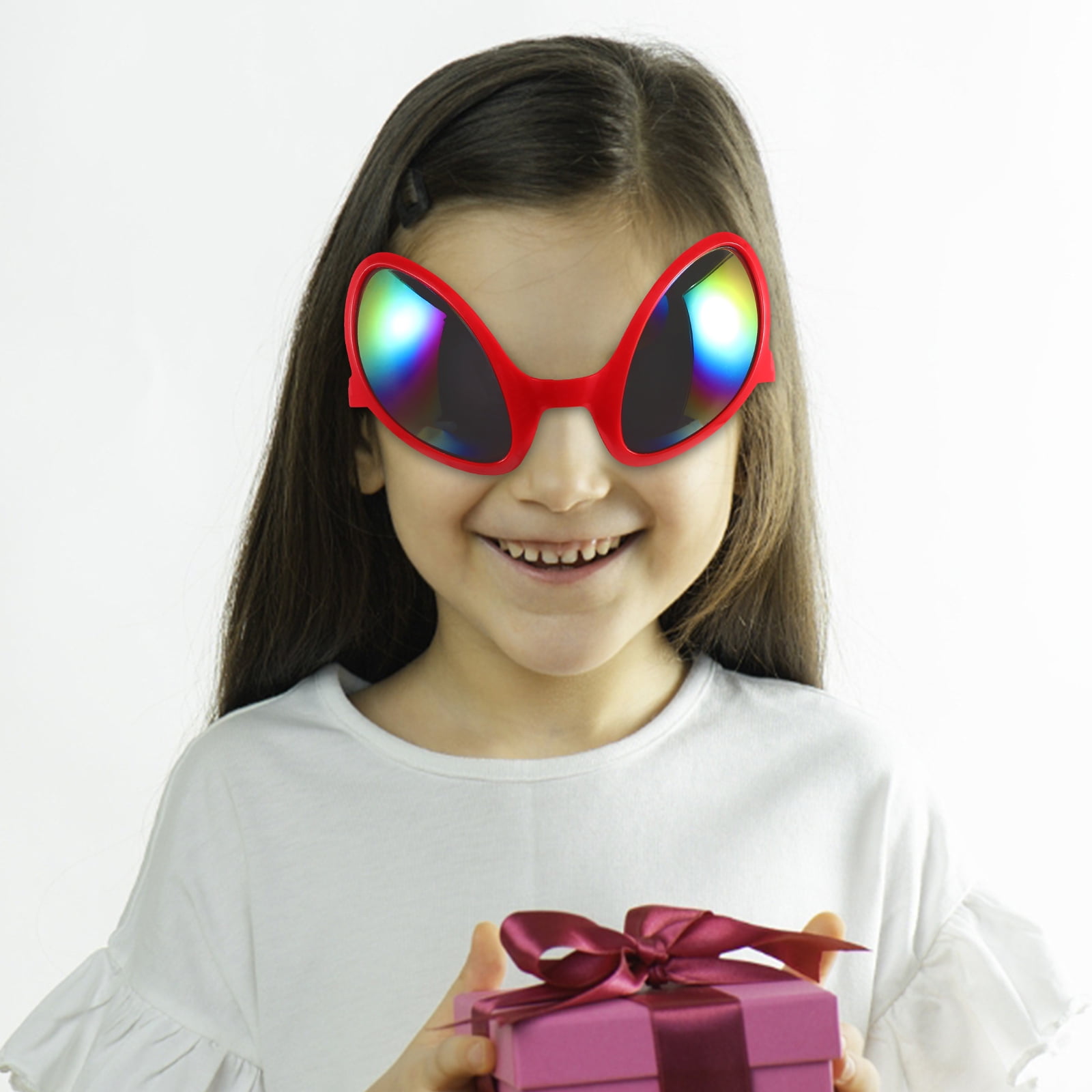 Masteelf Funny Alien Eyeglasses Novelty Glasses Alien Party Photo Booth ...