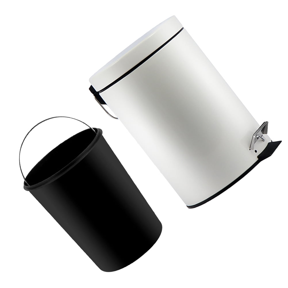 Masteelf Garbage Bin Pedal Trash Can Fine Workmanship Trash Can Office ...