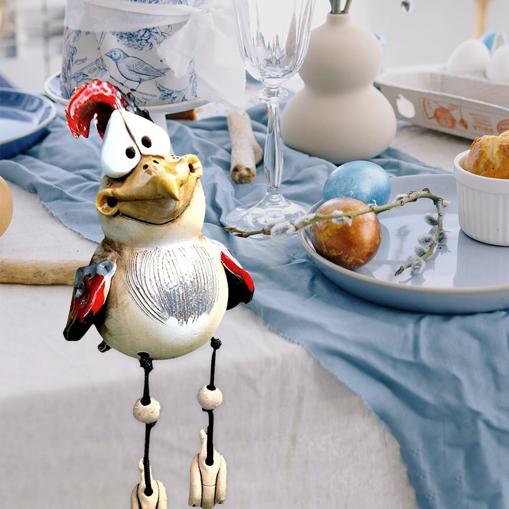 Masteelf Garden Chicken Statue Farm Farmhouse Hens Decorations Office ...