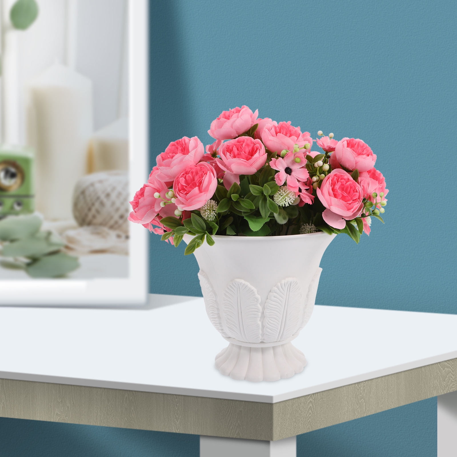Masteelf Garden Urn Planter Outdoor European Style Pothos Flower ...
