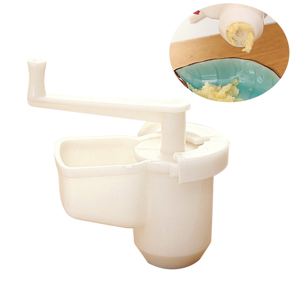 Masteelf Garlic Ginger Shredder Cutter Plastic Press Hand Operated ...