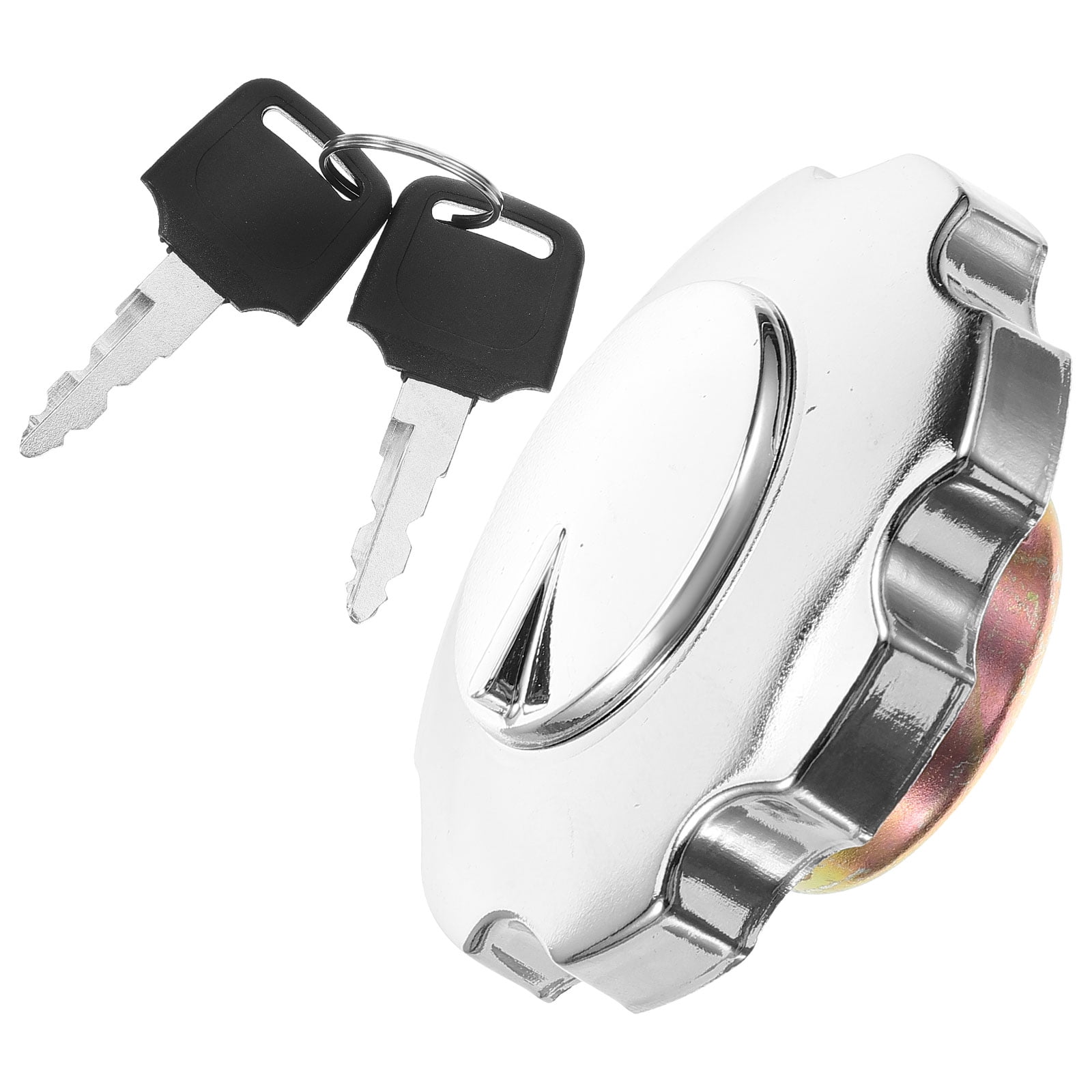 Masteelf Gas Cap With Key Tank Cover Car Oil Tank Cap Car Oil Tank Cap ...