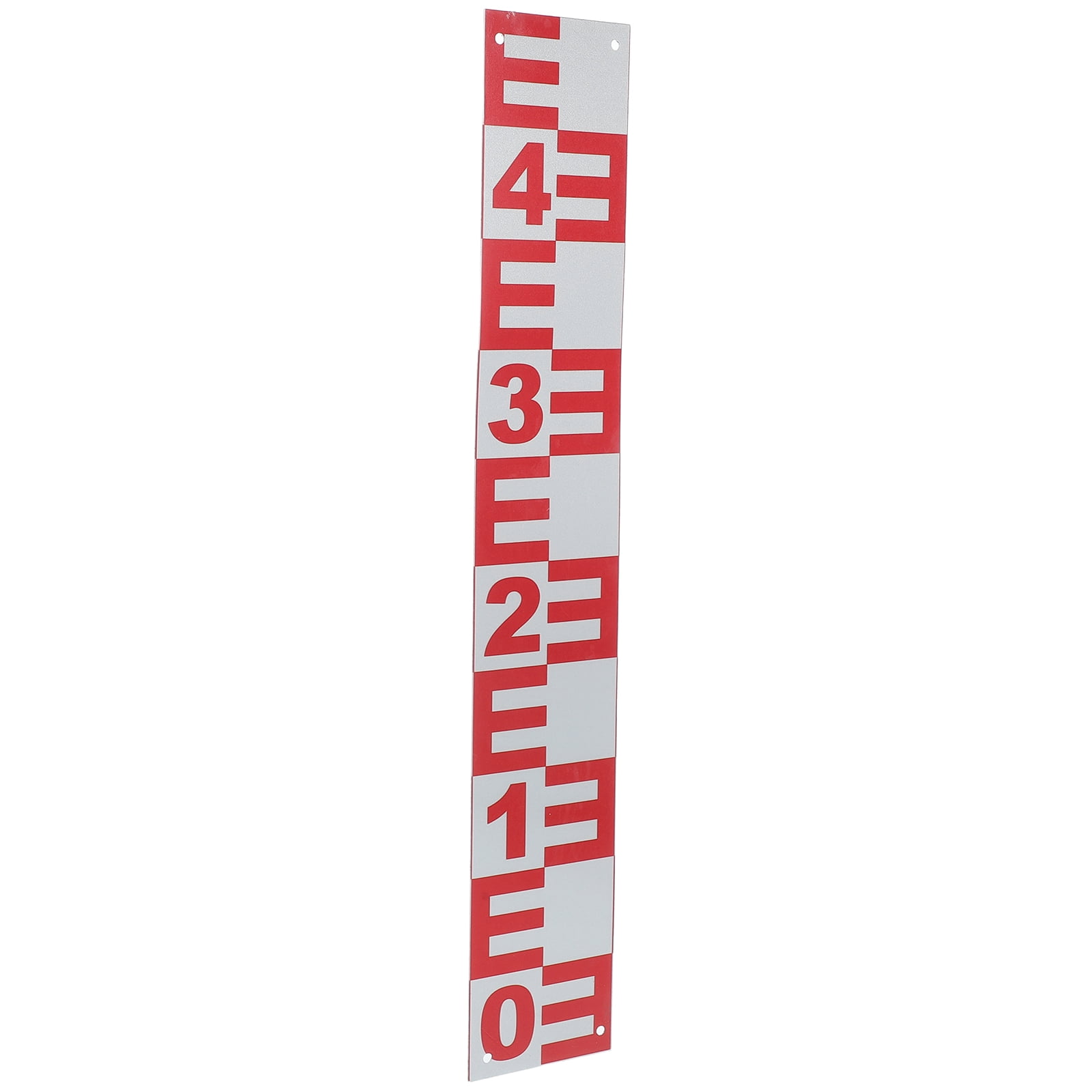 Masteelf Gauge Water Level Ruler Outdoor Indicator for Lakes and Rivers ...