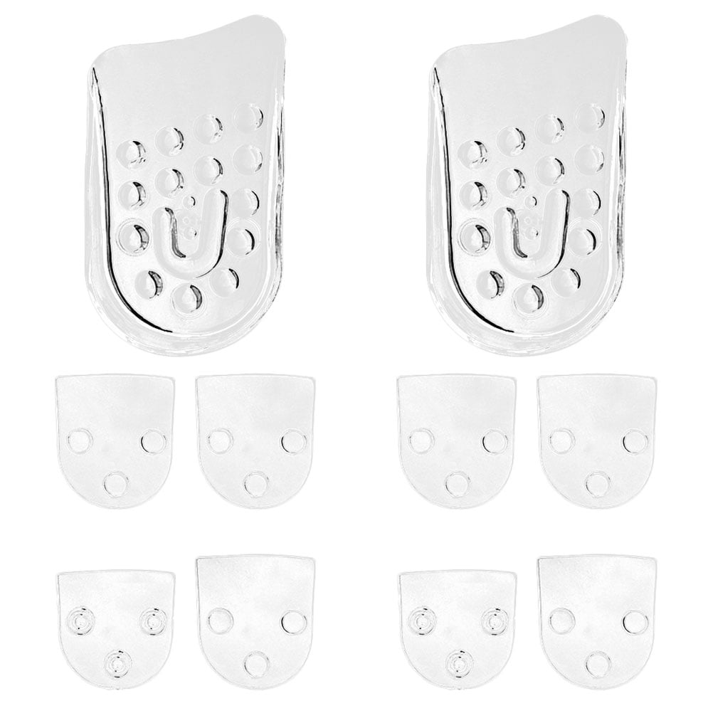 Masteelf Gel Lifter Heel Pad Inserts for Men's Shoes Adjustable ...