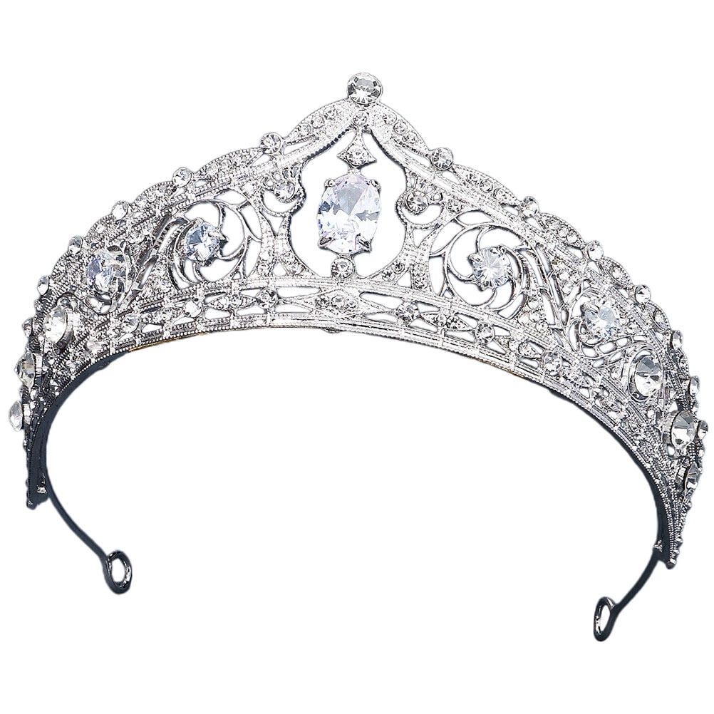 Masteelf Girls Decorative Tiara Bridal Rhinestone Crown Wedding Bride ...