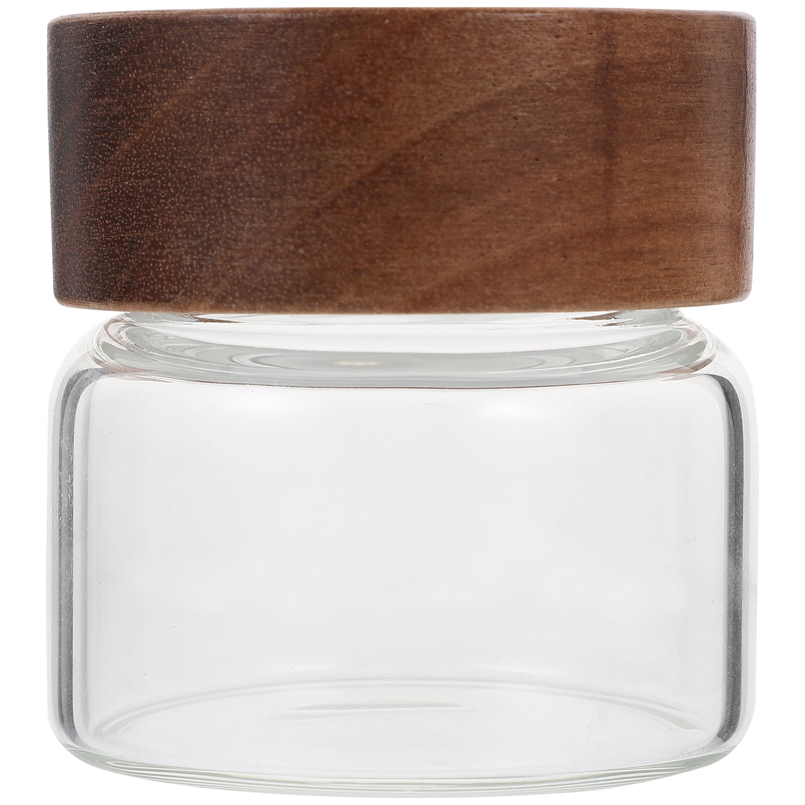 Masteelf Glass Storage Tank Jar with Lid Food Containers Lids for Jars ...